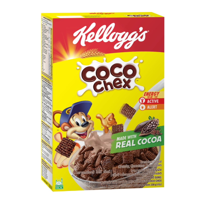 Kellogg's Coco Chex เคลล็อกส์ โกโก้ เช็คส์ 330 กรัม | Shopee Thailand