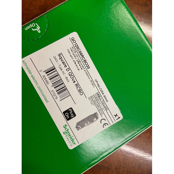 Schneider เซอร์กิตเบรกเกอร์กันไฟดูด/ไฟรั่ว Circuit Breaker CB 1P 16A ...