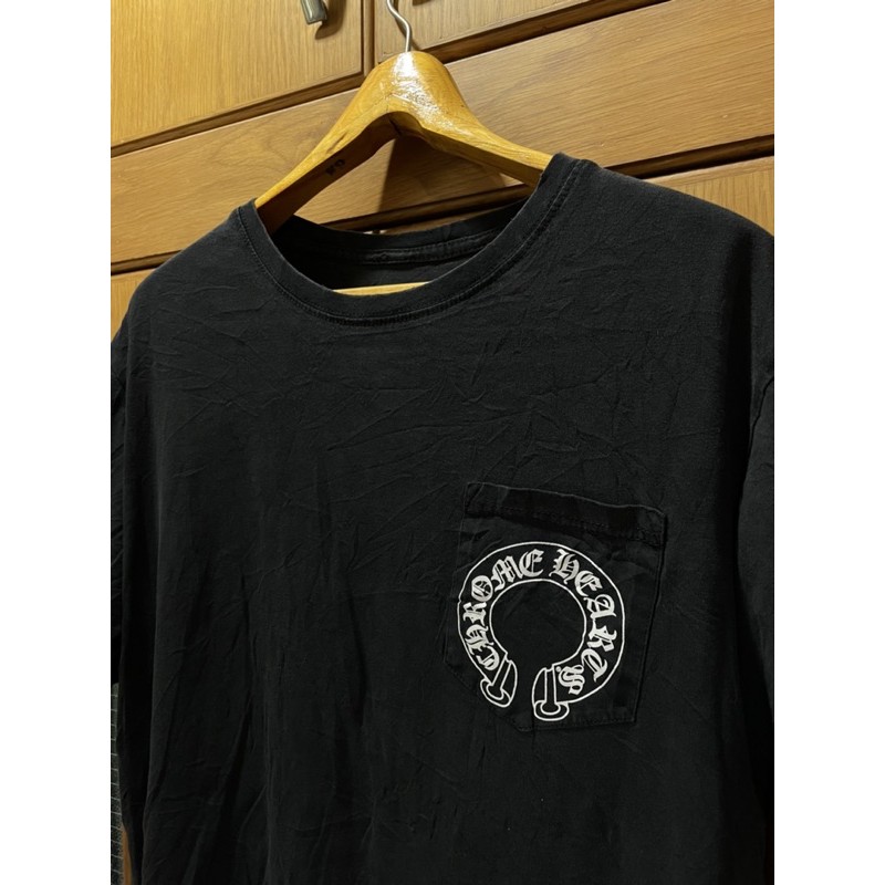 เสื้อยืดมือสอง CHROME HEARTS POCKET TEE Size L มือ2 | Shopee Thailand