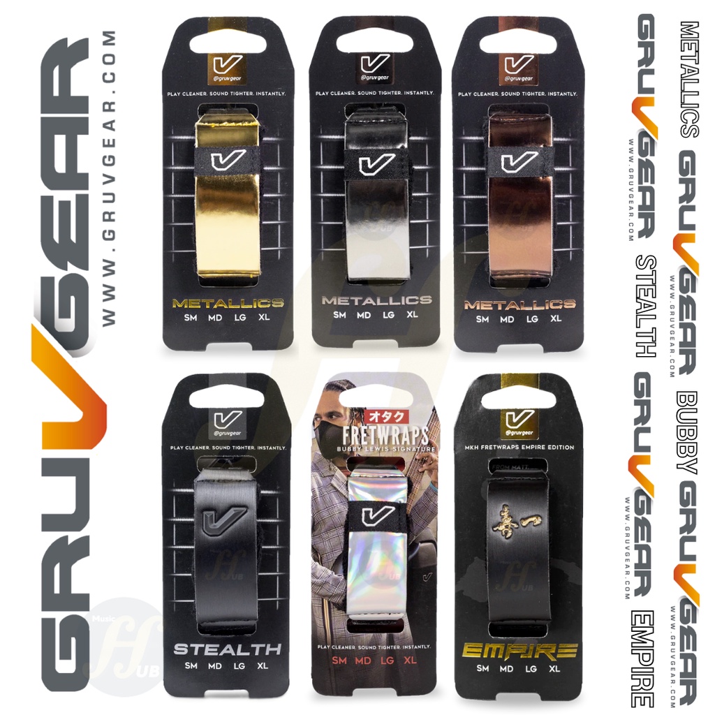 Gruv Gear Fretwrap สายรัดคอกีต้าร์,เบส Limited Edition/Signature ...