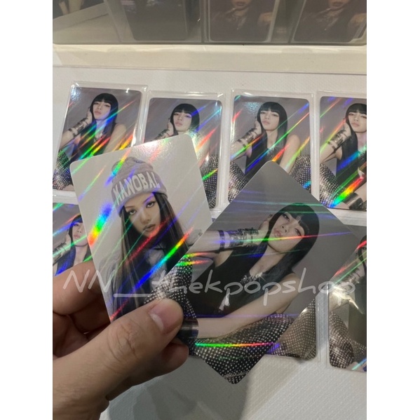 *ใหม่* ไม่แกะ การ์ด official web Makestar ของ Lisa solo Album -LALISA ...