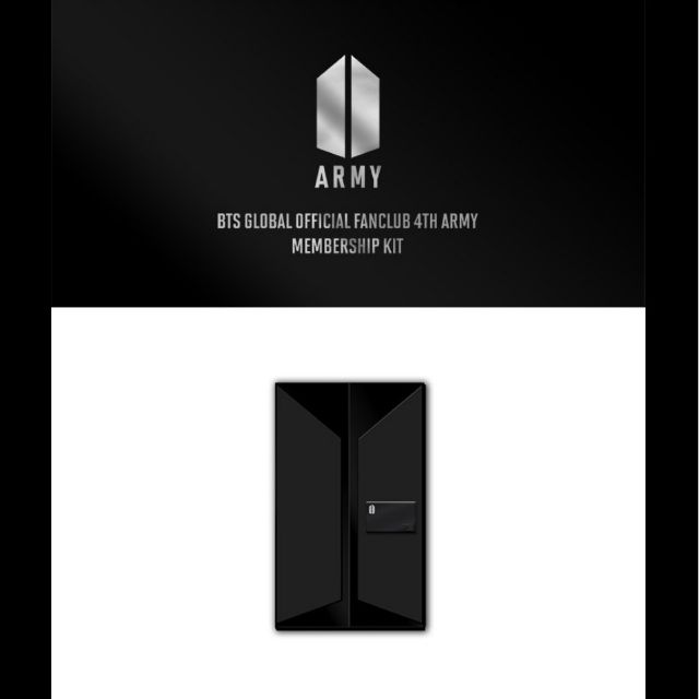 BTS 4th global official fanclub army membership (KIT) | Shopee Thailand