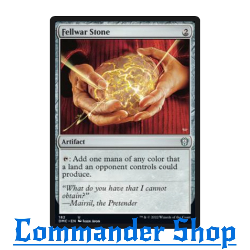 Fellwar Stone (Artifact) Colorless Mv2 ให้สี Any Color การ์ดเกม Magic ...