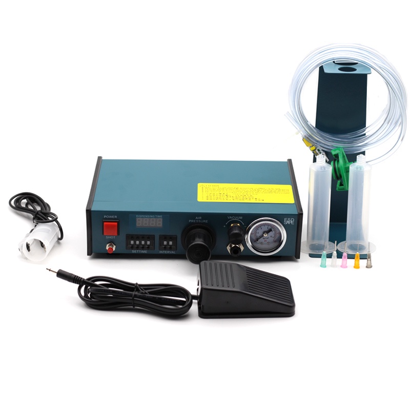 983A Professional Precise Digital Auto Glue Dispenser Solder Paste Liquid Controller Glue ...