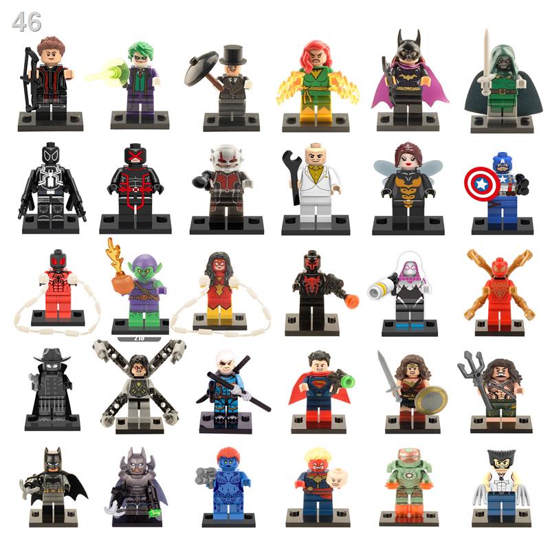 Marvel DC Minifigure Superhero Lego Building Block Lightning Atomic ...