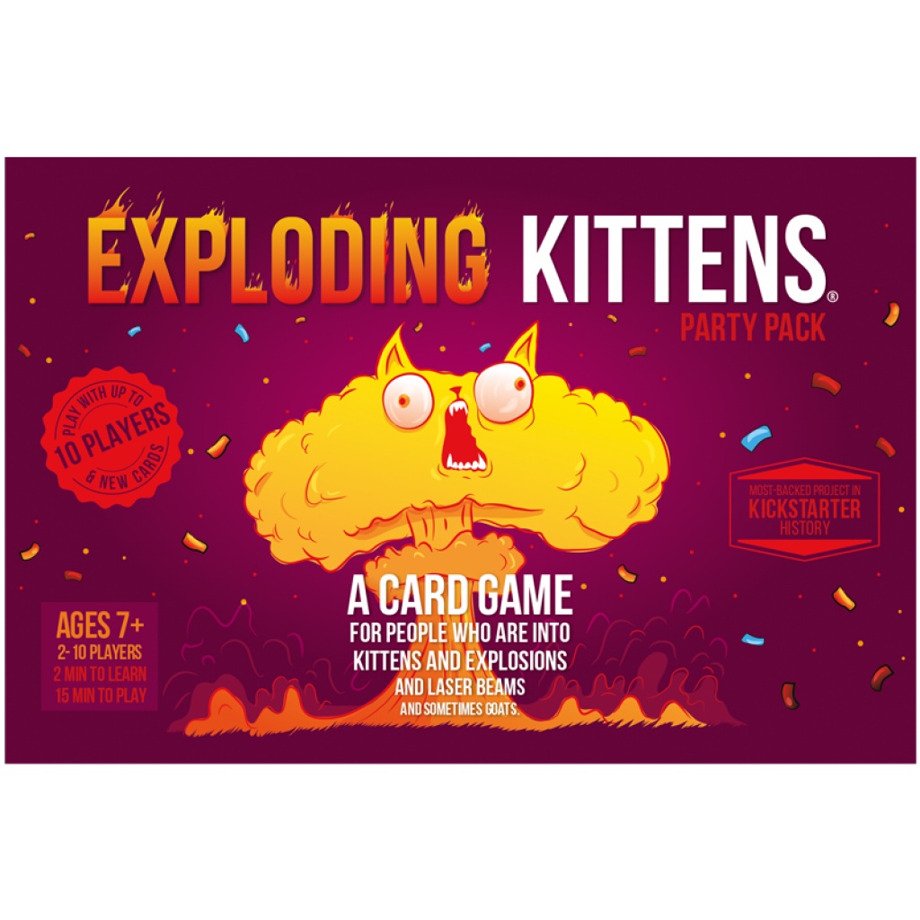 Exploding Kittens: Party Pack [BoardGame] | Shopee Thailand