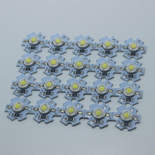 หลอดไฟ LED 5V 1W พลังงานสูง ชิป 6000K สีขาว หลอดไฟลูกปัด ประหยัดพลังงาน ...