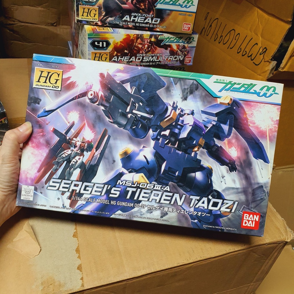 RARE BANDAI 1/144 SCALE MODEL HG GUNDAM DOUBLE ZERO 00-39 MSJ-06 III-A SERGEI's TIEREN TAOZI ...