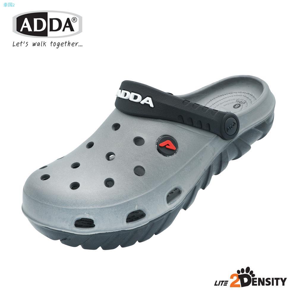 Adda 2Density รองเท้าแตะ รองเท้าลำลอง สำหรับผู้ชาย แบบสวมหัวโต รุ่น ...