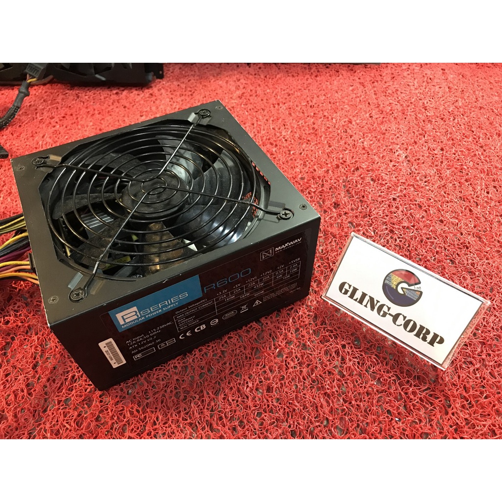 ( POWER SUPPLY ) PSU 600W NON 80+ MODULAR สายไม่ครบ - หลายรุ่น | Shopee ...