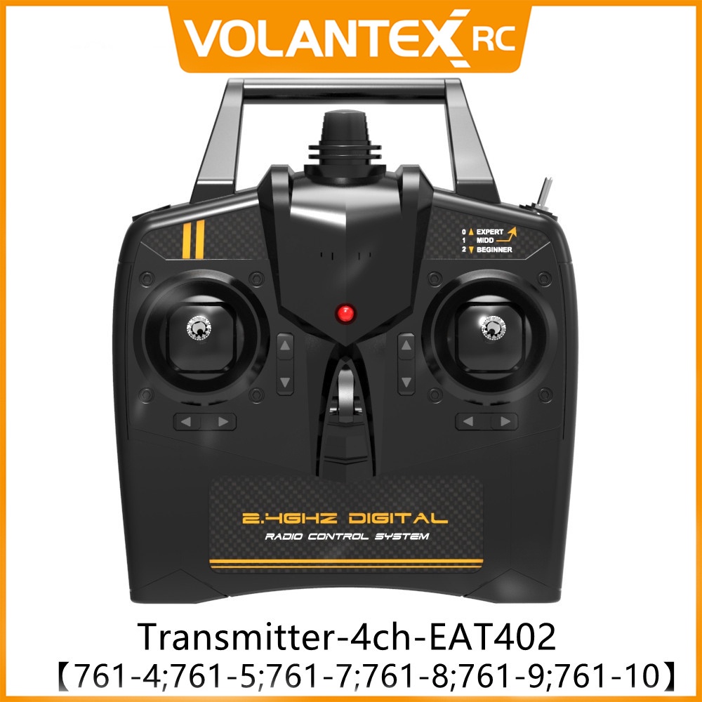 Volantex RC plane Parts 2.4GHz 4CH 5CH Radio System Transmitter ...