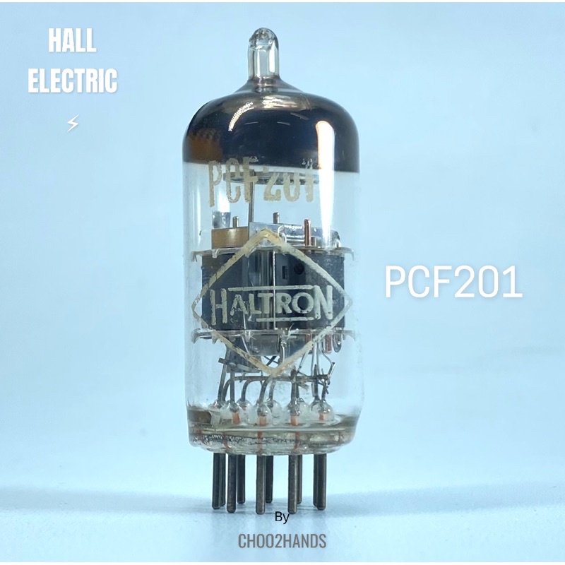 PCF201 หลอดไตรโอด-เพนโทด Haltron Electron Tube London England *ส่งจาก ...
