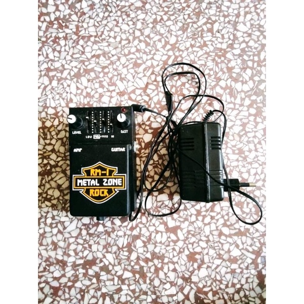 เอฟเฟคเสียงแตกรุ่น metel zone rock มือสอง | Shopee Thailand