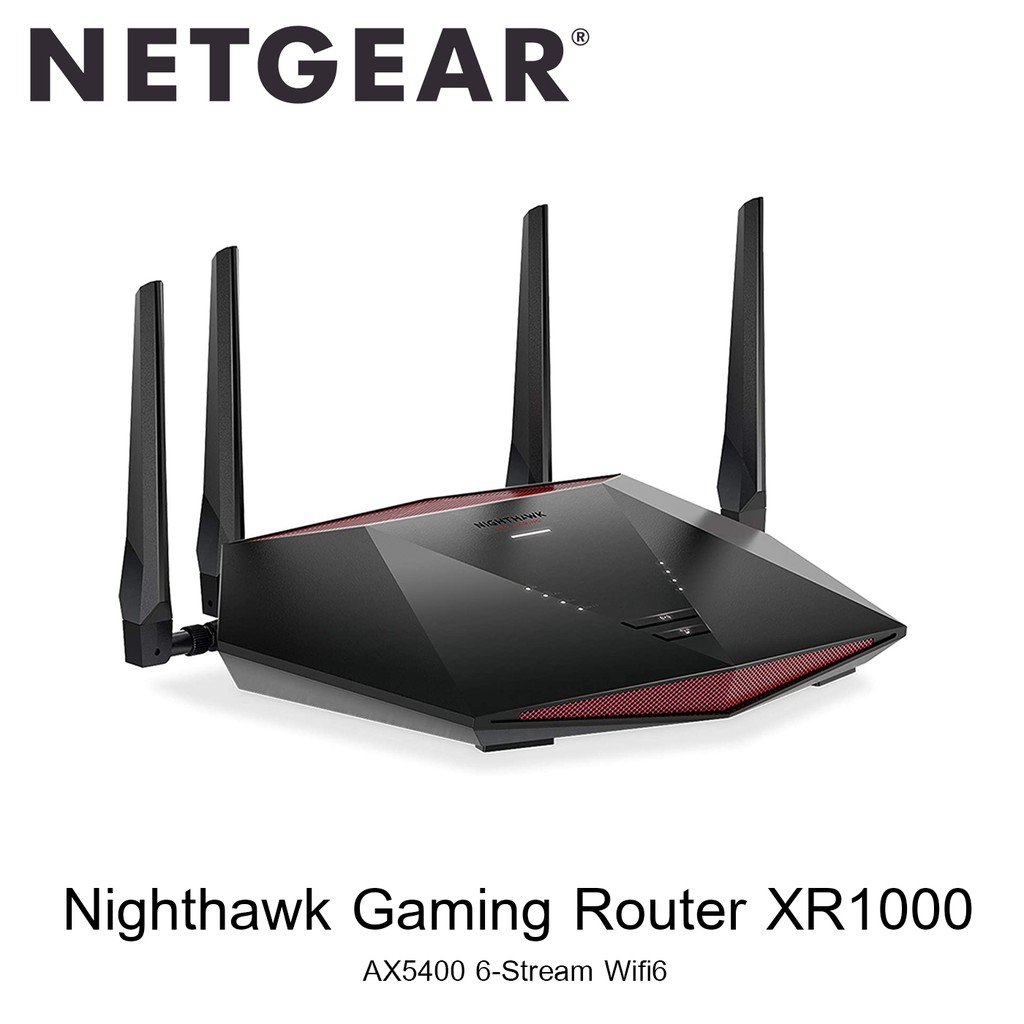 Netgear Nighthawk XR1000 AX5400 WiFi Gaming Router 6-Stream WiFi 6 เรา ...
