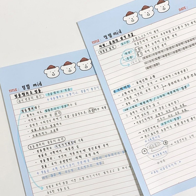 Ohaya B5 สมุดโน๊ตแพลนเนอร์ ลายหมีสามตัว | Shopee Thailand