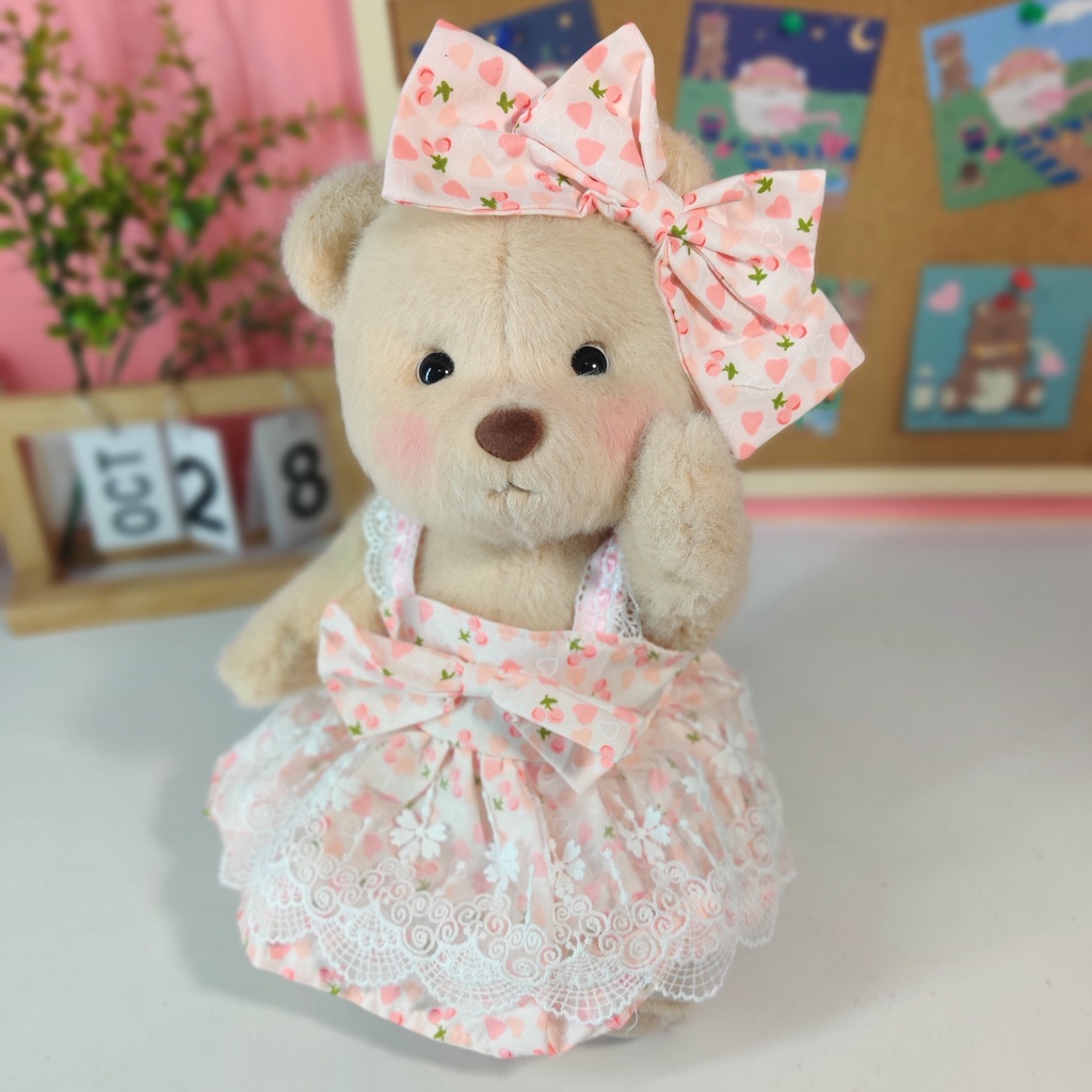 Lina Bear TeddyTales 30cm เสื้อผ้าตุ๊กตาหมีเท็ดดี้น่ารัก เสื้อผ้าหมีลี ...