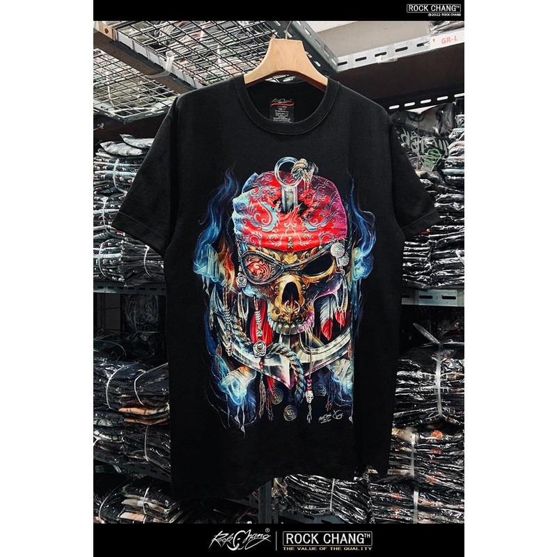 เสื้อยืด Rock chang 3D HD เรืองเเสง ของเเท้ 100% สินค้าส่งออก | Shopee ...