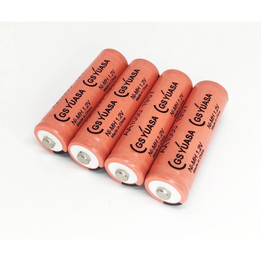 GS YUASA Ni-MH Rechargeable Battery 1.2V 1000mAh ถ่านชาร์จนิกเกิลเมท ...
