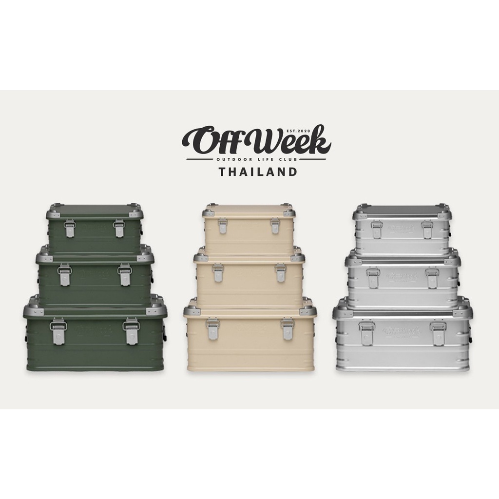 Offweek Aluminum Alloy Storage กล่องอลูมิเนี่ยมเอนกประสงค์ | Shopee ...