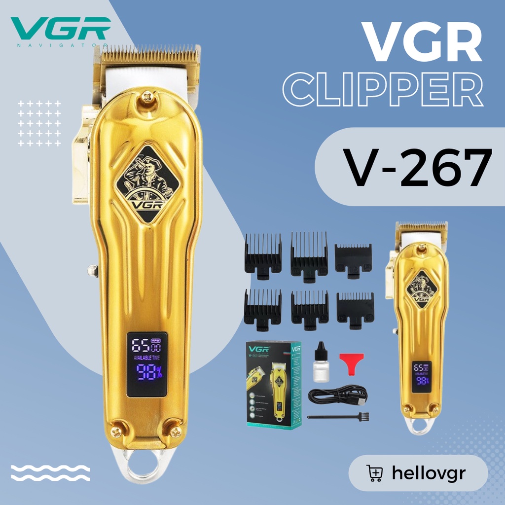 ปัตตาเลี่ยนไร้สาย VGR รุ่น V-267 (สินค้าพร้อมส่ง) | Shopee Thailand