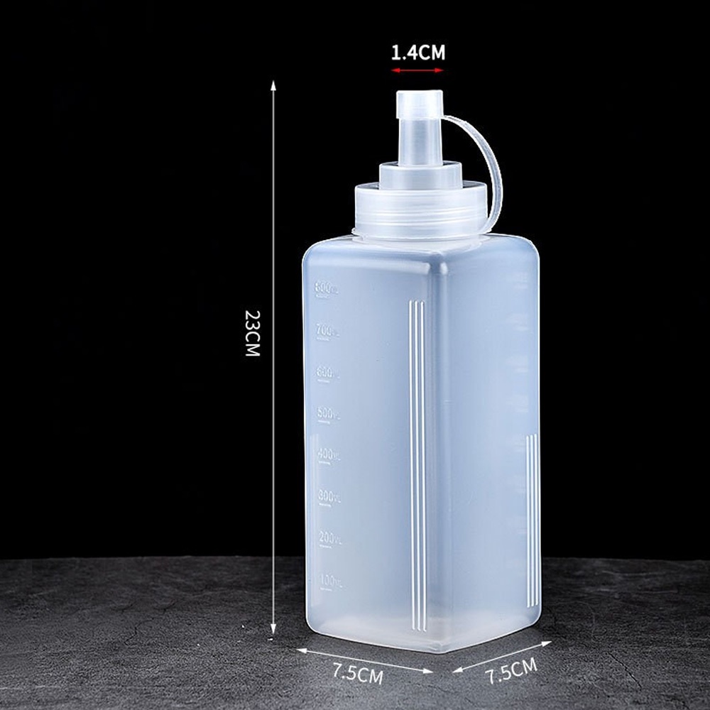 พร้อมส่ง ขวดซอสพลาสติก ขวดบีบน้ํามันซอส ขวดซอส พร้อมฝาปิด ความจุสูง 800/1000ml | Shopee Thailand