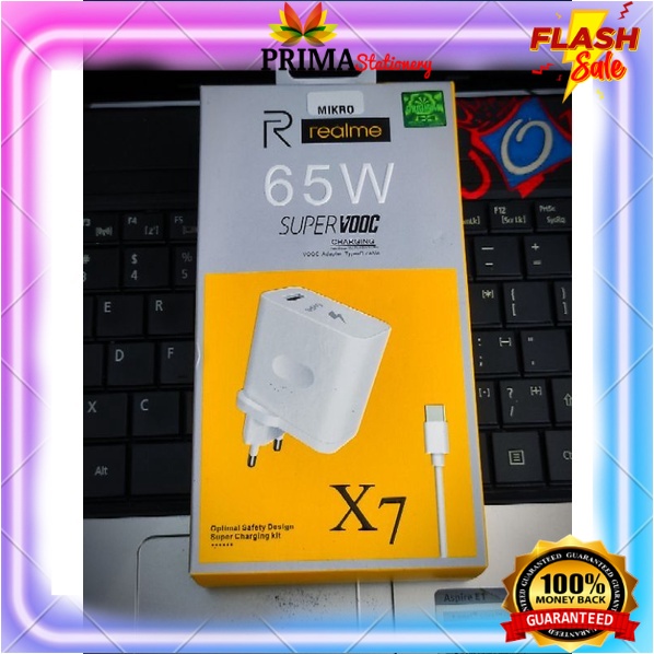 ของแท้ 100% Realme 65W Charger Micro USB รองรับ Realme 3 3i 5 5i 5s C1 ...