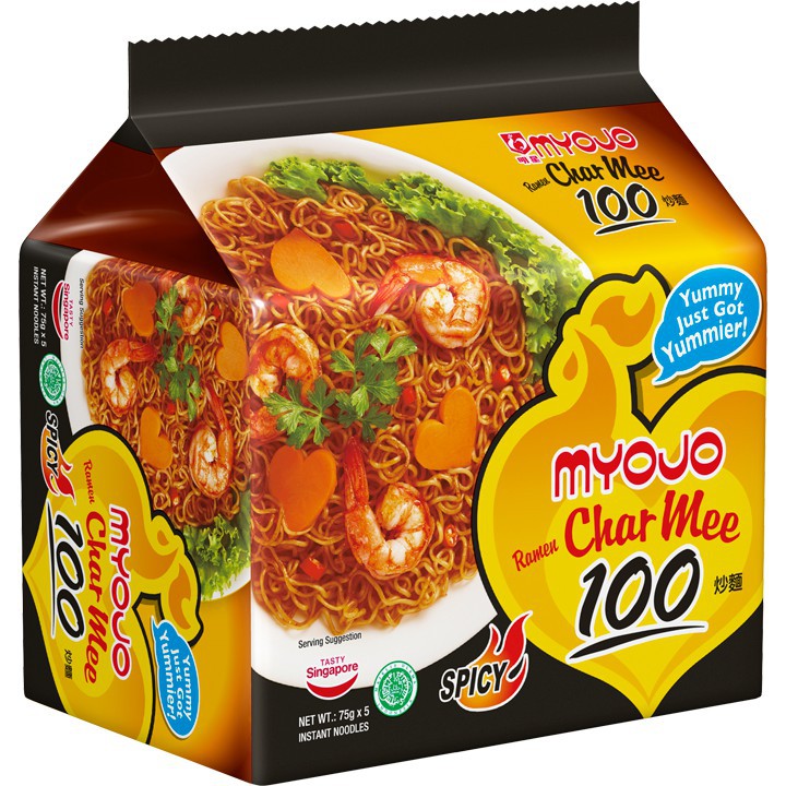 Myojo Mee Goreng Instant Noodles [HALAL] (2pack) | Shopee Thailand