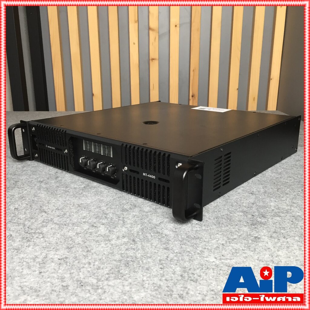 MICROTECH MT-4400 power amp 4CH กำลังวัตต์ 400W ที่ 8โอห์ม / 600W ที่ 4 ...