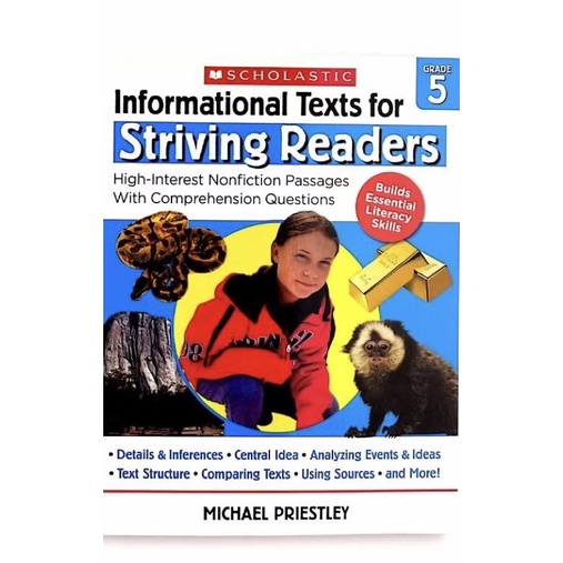 Scholastic Informational Texts for Striving Readers: Grade 3-5: High ...