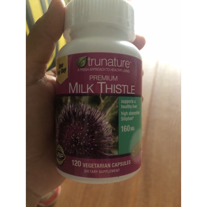 Trunature Milk Thistle 160 mg 120 capsules | Shopee Thailand