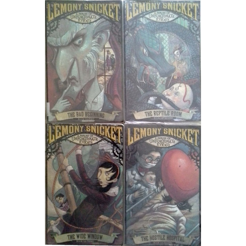 (47) A Series of Unfortunate Events by Lemony Snicket set 2 หนังสือมือ ...