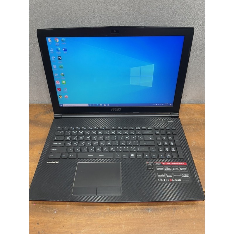 โน้ตบุ๊คมือสอง MSI GP62-2QE CPU :i7-5700HQ เครื่องไว ส่งฟรี | Shopee ...