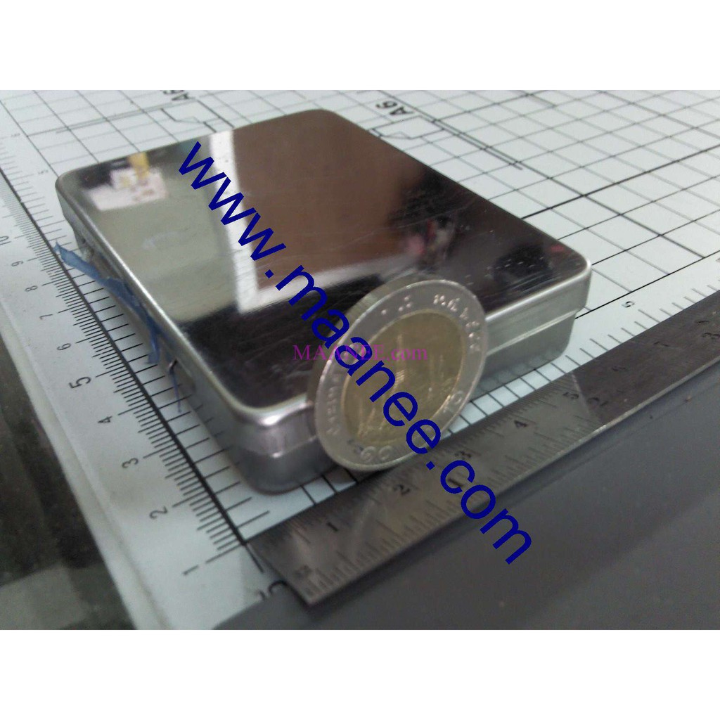 กล่อง สแตนเลส เบอร์ 777T แบบ บาง ขนาด 7.5x5.5x1.5 cm. | Shopee Thailand