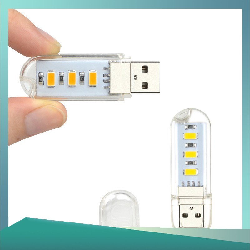 หลอดไฟ LED แบบเสียบ USB ขนาดพกพา สำหรับคอมพิวเตอร์ อ่านหนังสือ | Shopee ...