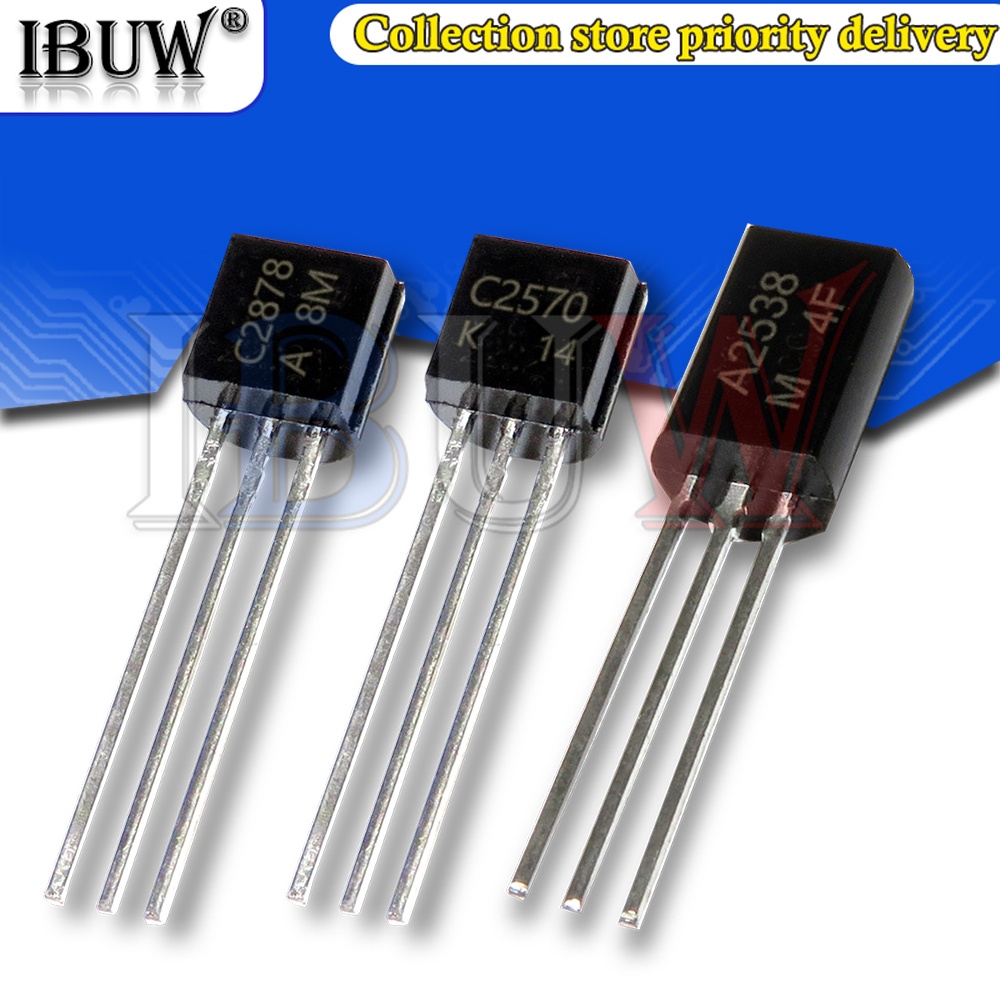 วงจรรวม 2SC2538 2SC2570 2SC2878 TO-92 TO92 C2538 C2570 C2878 10~50 ชิ้น ...