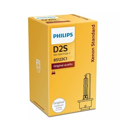 PHILIPS ORIGINAL QUALITY หลอดไฟหน้า ขั้ว D2S XENON STANDARD 85V 35W ...