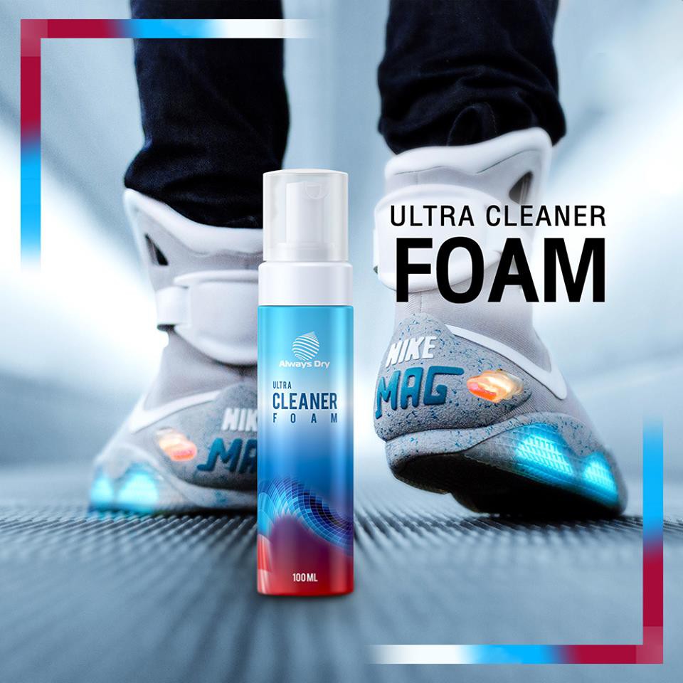 Always Dry Ultra Cleaner Foam น้ำยาทำความสะอาดรองเท้า ไม่ต้องใช้น้ำ ...