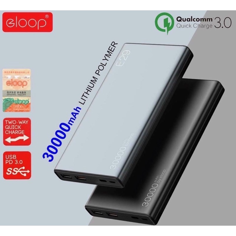 Power bank Eloop E29 | Shopee Thailand