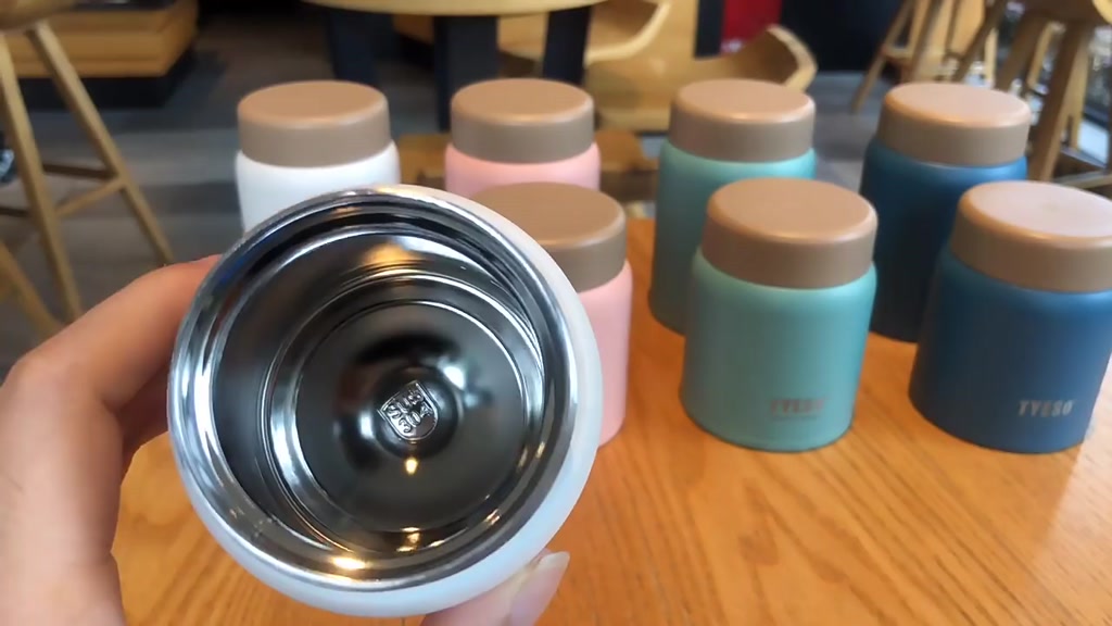 TYESO MINI 2ขนาด 220mlกับ280ml แก้วกระติกแบบพกพาขนาดเล็ก กระบอกน้ำขนาด ...