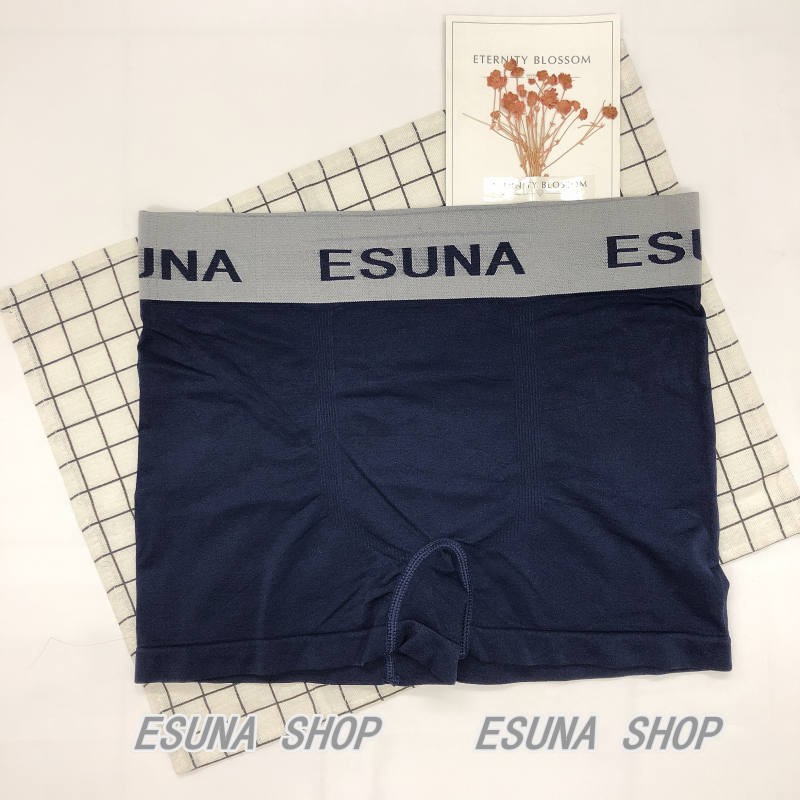 ESUNA กางเกงในบ๊อกเซอร์ชาย ผ้านิ่มสวมใส่สบาย ไม่รัด ไม่อึดอัด ระบาย ...