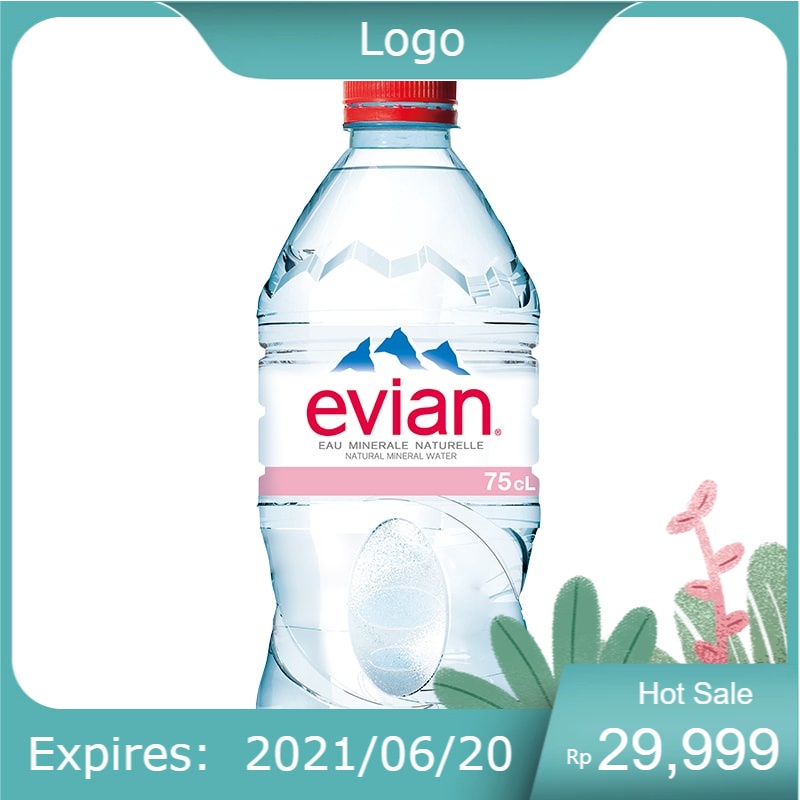 [ Free Delivery ]Evian Natural Mineral Water Rebirth 750ml.Cash on delivery | Shopee Thailand