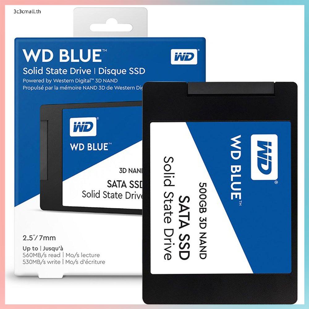 Ssd 3D NAND SATA SSD 1TB Blue 3D NAND ภายใน PC SSD SATA III 6 Gb/s 2.5 ...