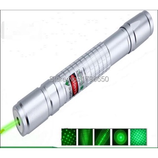 เลเซอร์สายตาPowerful military green laser pointer 100W 100000m 532nm ...