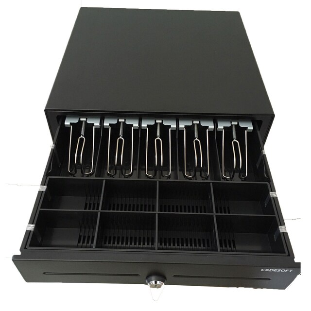 ลิ้นชักเก็บเงิน Codesoft 5 ช่องแบงค์ 8 ช่องเหรียญ รุ่น EC-410 | Shopee Thailand