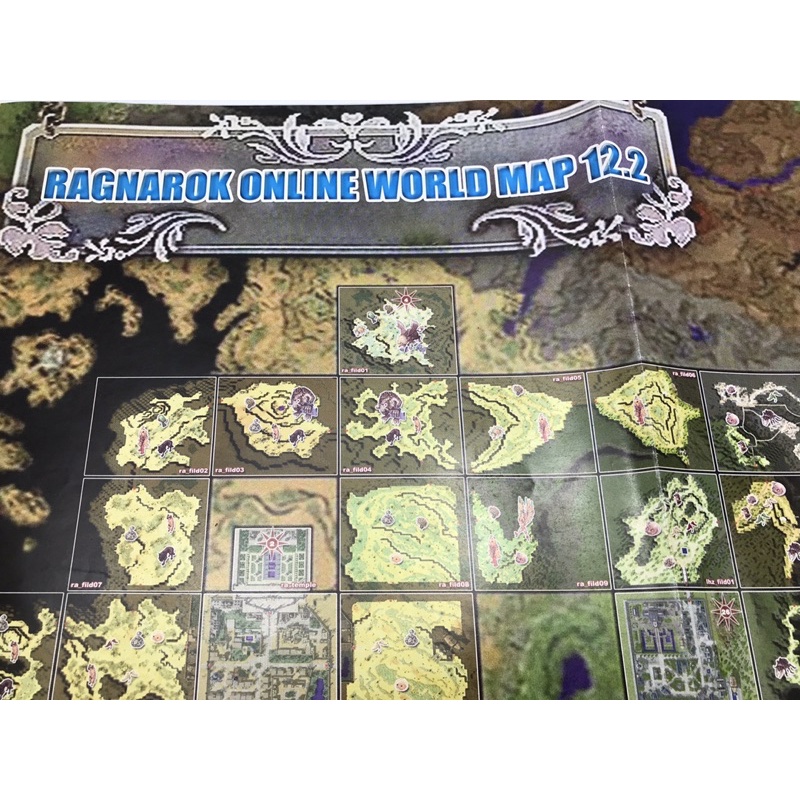 Ragnarok World Map 12.2 | Shopee Thailand