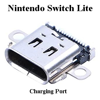Nintendo Switch Lite / NS Mini คอนโซลพอร์ตชาร์จปลั๊กขั้วต่อสายไฟ Type-C ปลั๊กชาร์จสําหรับซ่อม ...