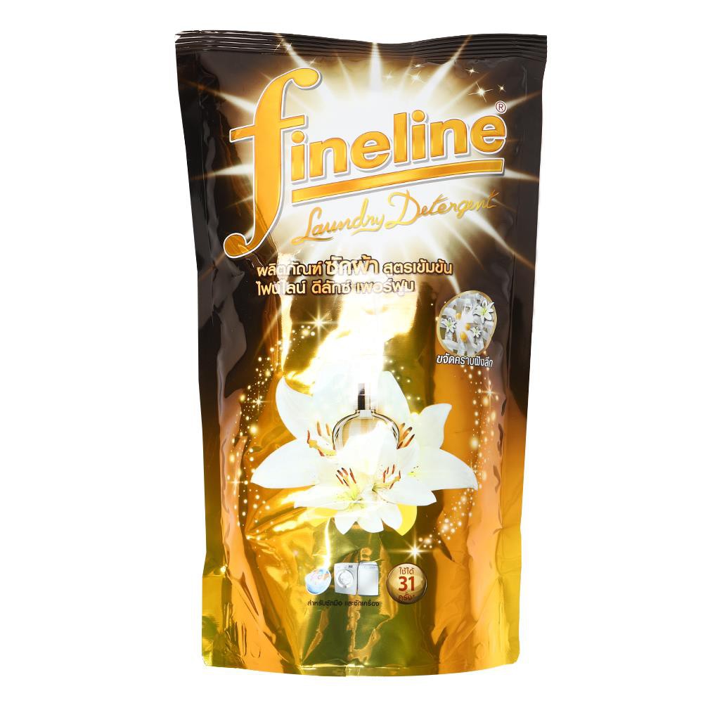 รีฟิลน้ำยาซักผ้าดีลักซ์ดำ ไฟน์ไลน์ 700 มล.LIQUID LAUNDRY DETERGENT ...