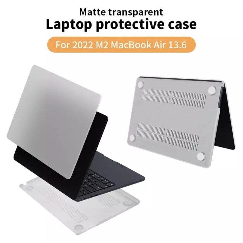 พร้อมส่ง Case MacBook Air 13.6 M2 M3 ปี2022-2024 A2681 A3113 เคสกันรอย ...