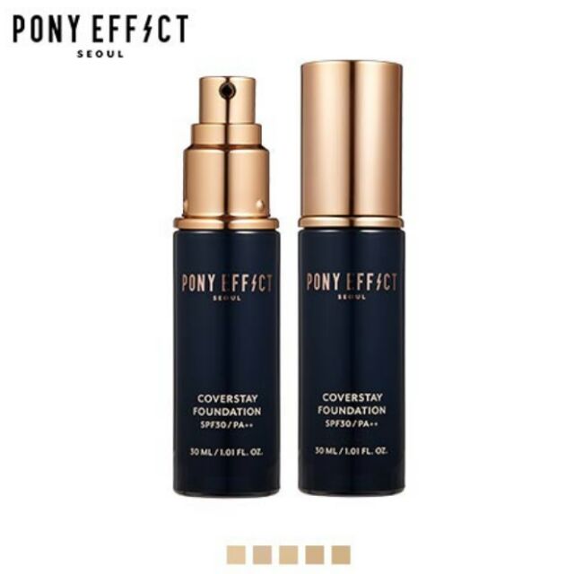 พร้อมส่ง #แท้ Pony effect coverstay foundation สี nude beige | Shopee ...