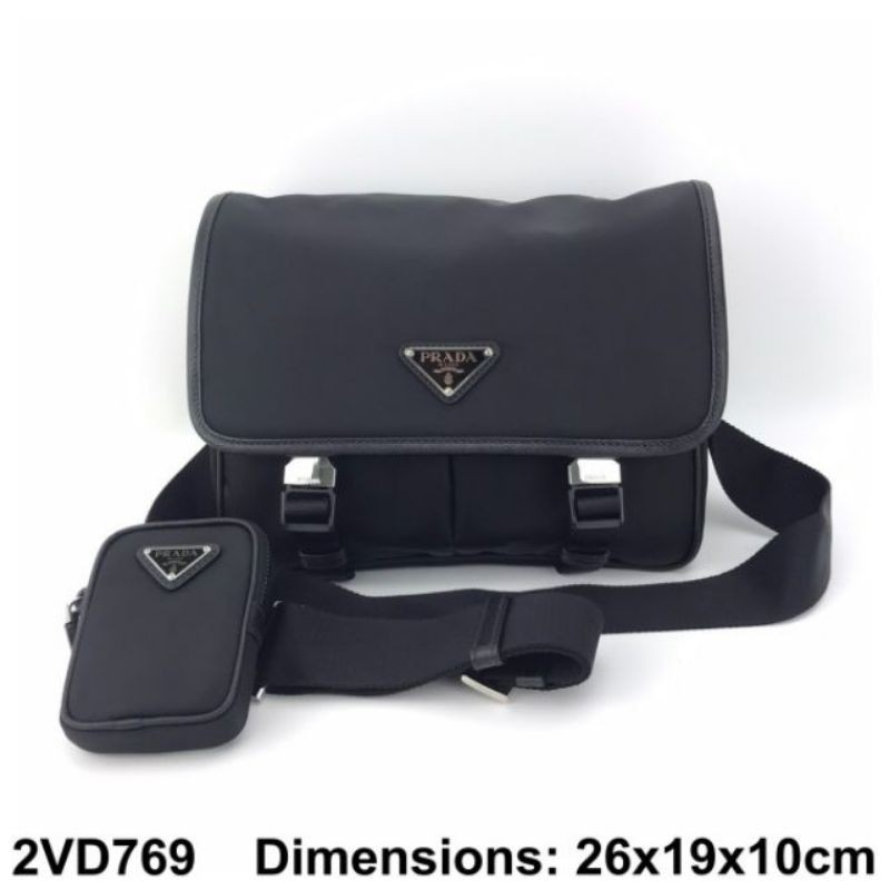 New Prada messenger bag (2VD769) | Shopee Thailand